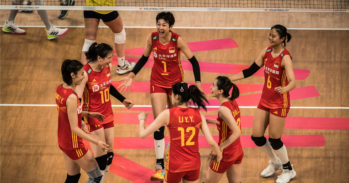 女排奥运资格赛：中国女排3-0乌克兰取得开门红
