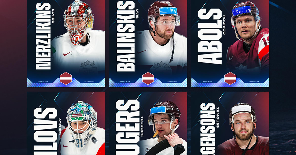 Latvia names first six hockey players for 2026 Olympics | News Minimalist
