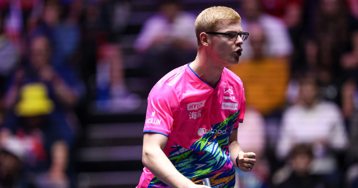 Tennis de table - Superbe match de Félix Lebrun qualifié pour les ...