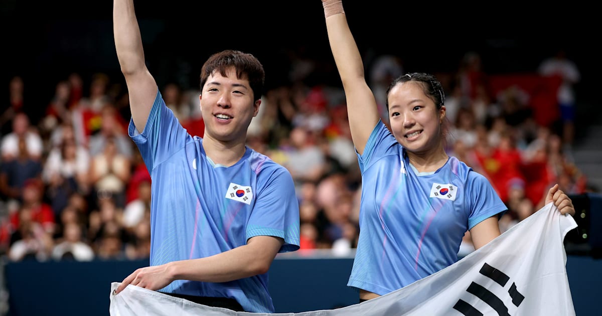 Lim/Shin (KOR) - Wong/Doo (HKG) - Medaglia di bronzo | Tennistavolo ...
