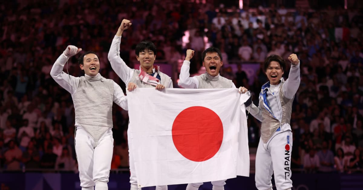 ITA-JPN - Men's Foil Team Gold Medal Match | Fencing | Olympic Games ...