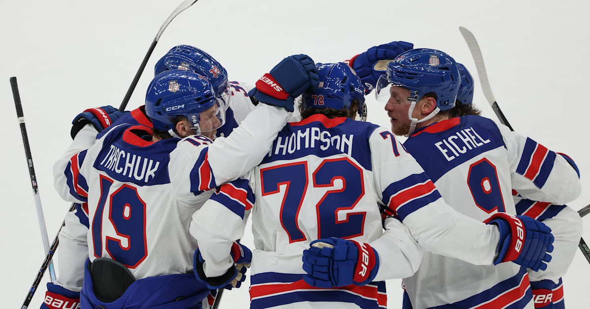 Winter Olympics 2026: "It's a childhood dream" - USA roll over Slovakia ...
