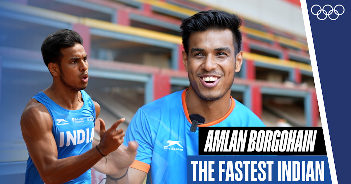 Meet Amlan Borgohain, India’s fastest runner