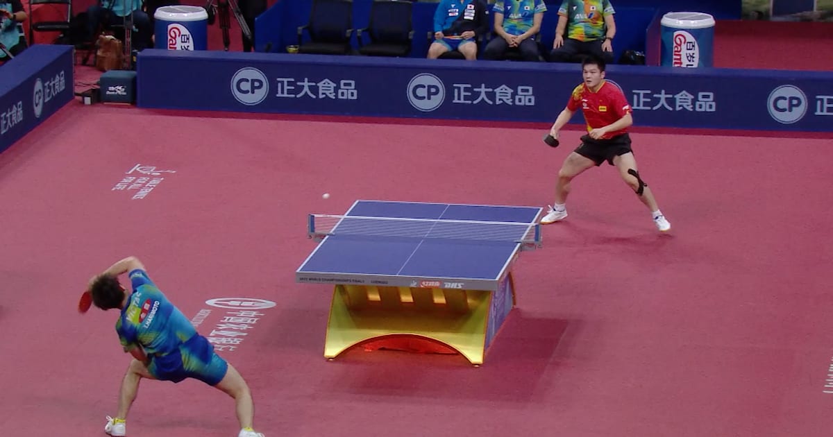 WATCH: Is this the best table tennis rally of 2022?