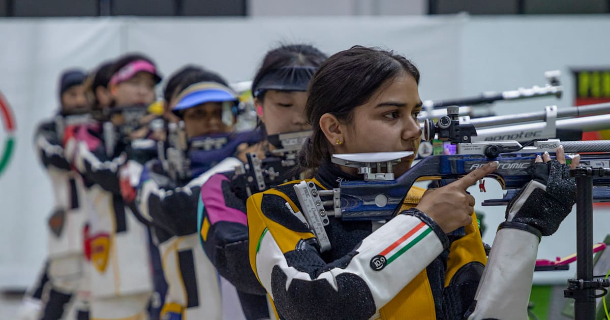 Asian Shooting Championships 2024: Nancy wins gold medal