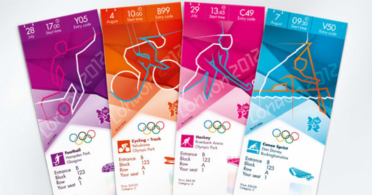 London 2012 unveils ticket designs - Olympic News