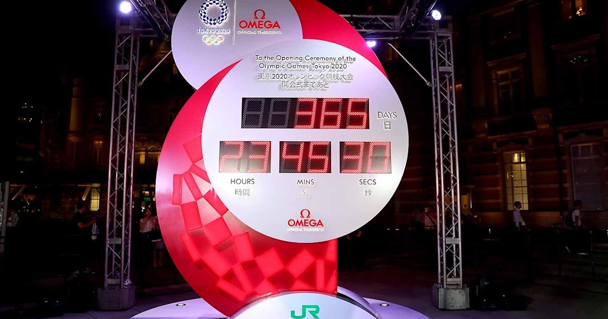 OMEGA Countdown clock