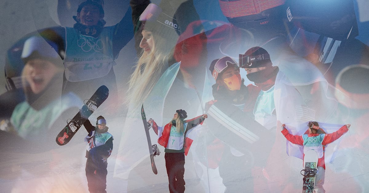 Olympic snowboarders hail friendly rivalry in competition