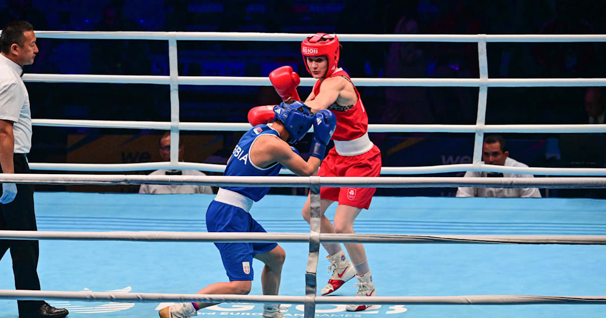 European Games 2023 - Boxing: Olympic champions Kellie Harrington of ...