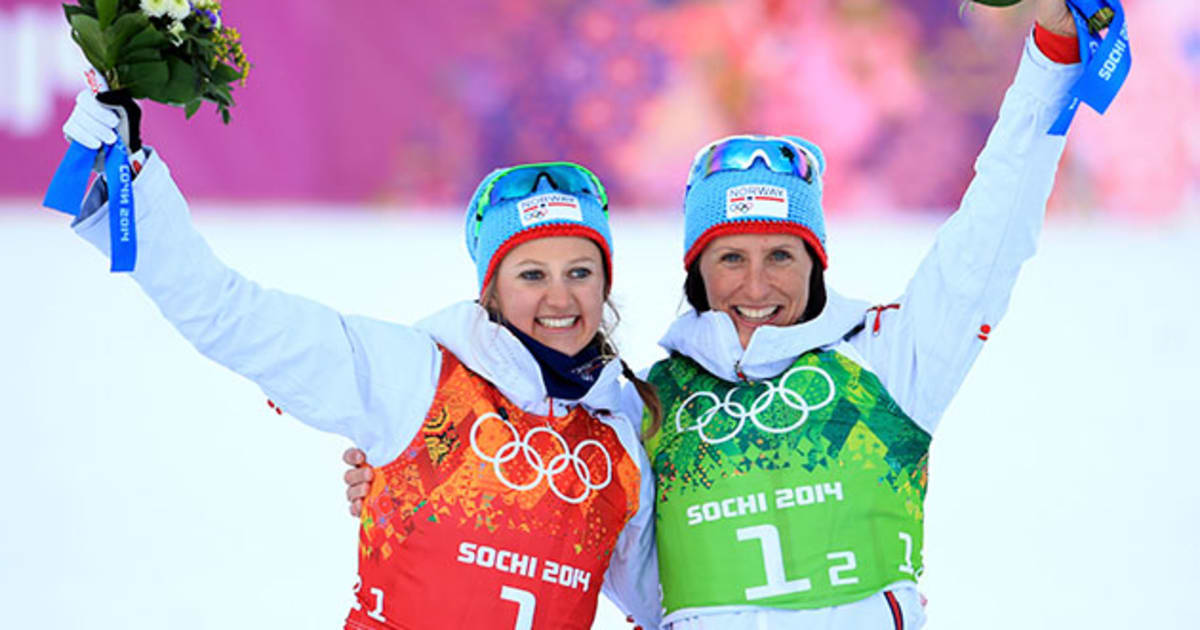 Bjørgen leads Norwegian duo to cross-country sprint title and fifth ...