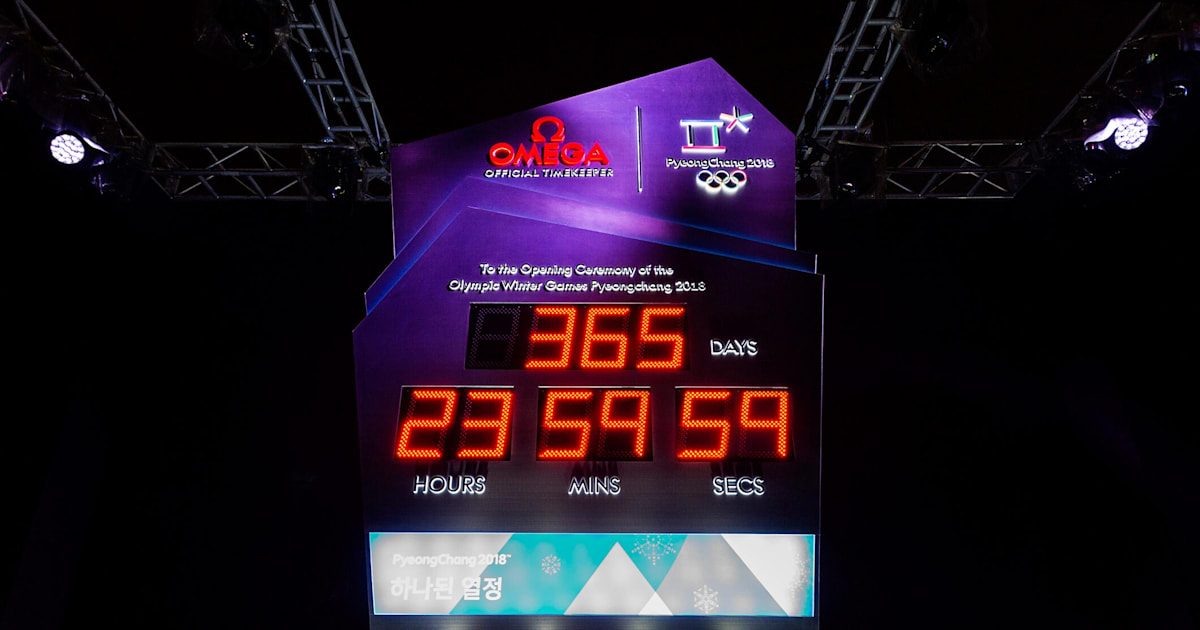 Official Olympic Timekeeper Omega starts counting down to PyeongChang ...