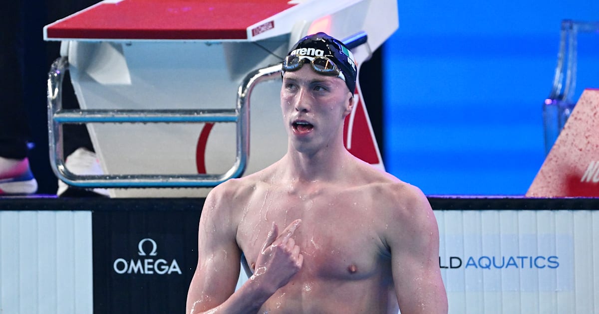 Swimming: Daniel Wiffen "loving the attention" as Irish history-maker takes aim at Paris 2024