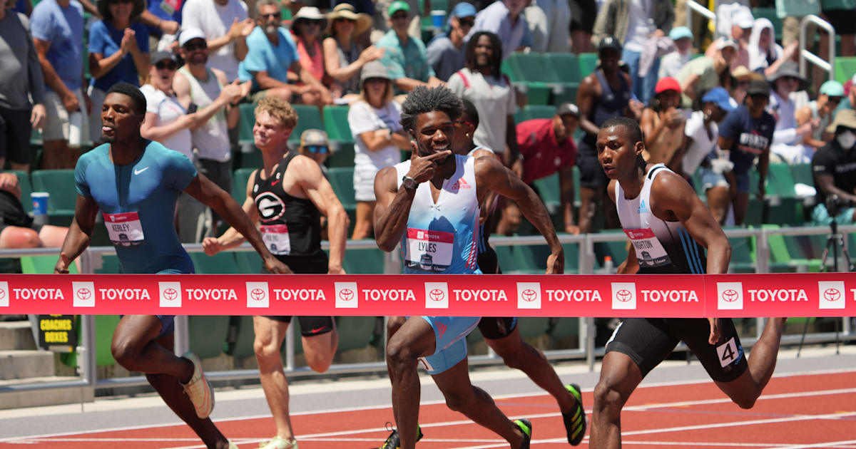 How to watch Noah Lyles, Erriyon Knighton, Fred Kerley, Michael Norman ...