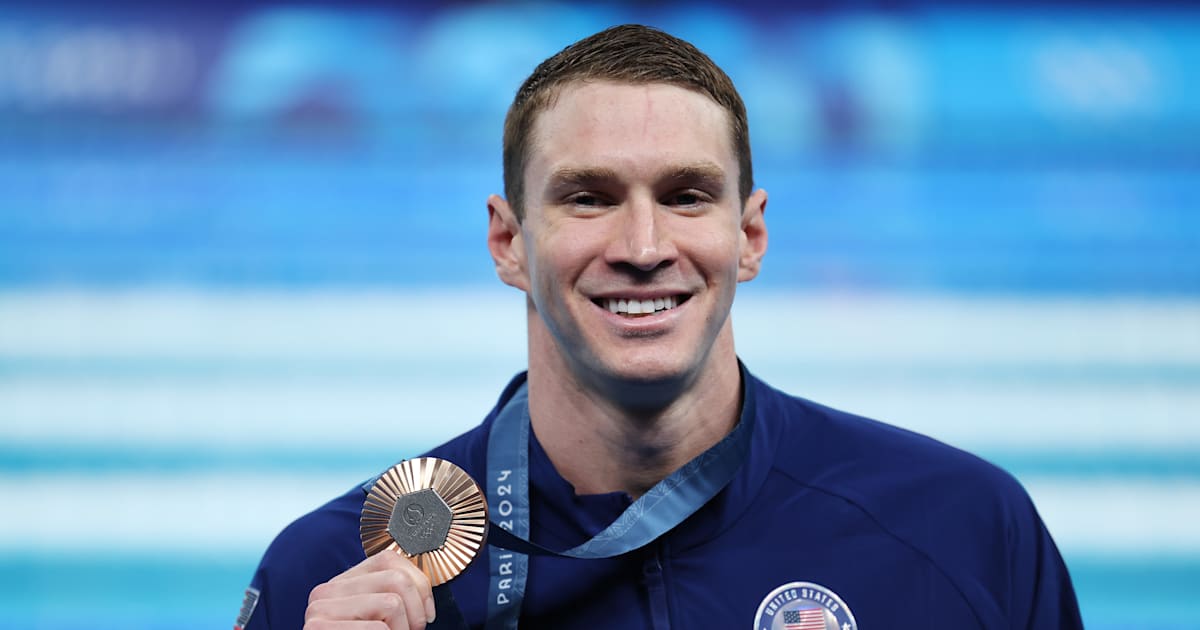 Swimming -Men's - 100M Backstroke | Paris 2024 Highlights| Ryan Murphy ...