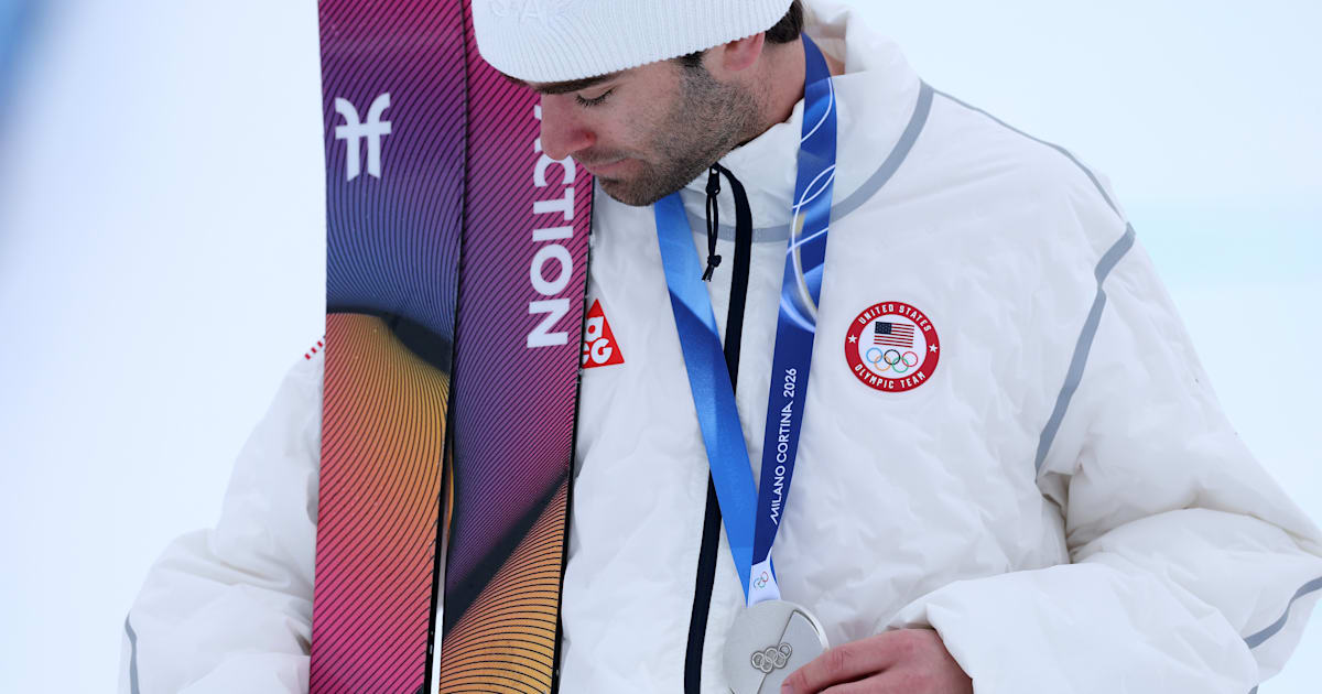 Alex Hall wins slopestyle silver for Team USA at Winter Olympics 2026
