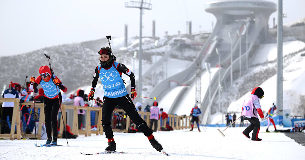 Training underway with half of Beijing 2022 athletes already arrived ...