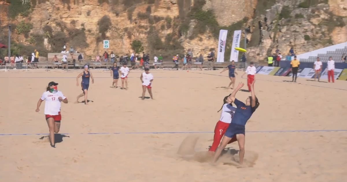 Flying Disc | Women’s Final USA v NED | World Beach Ultimate ...