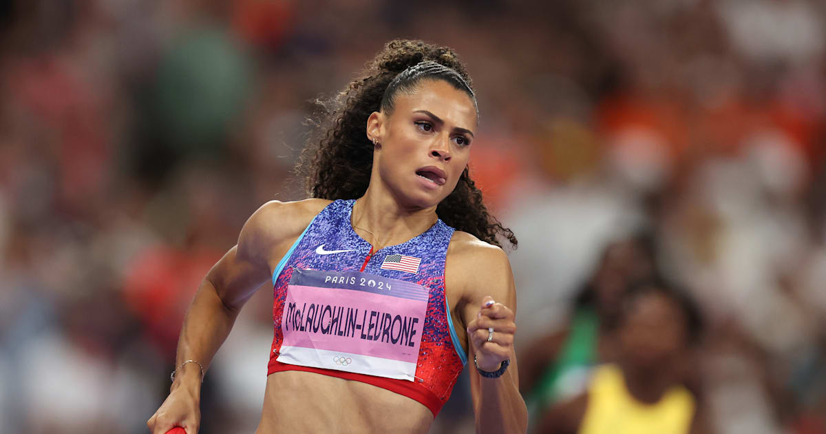 Sydney McLaughlin-Levrone captures long hurdles slam title at Grand ...