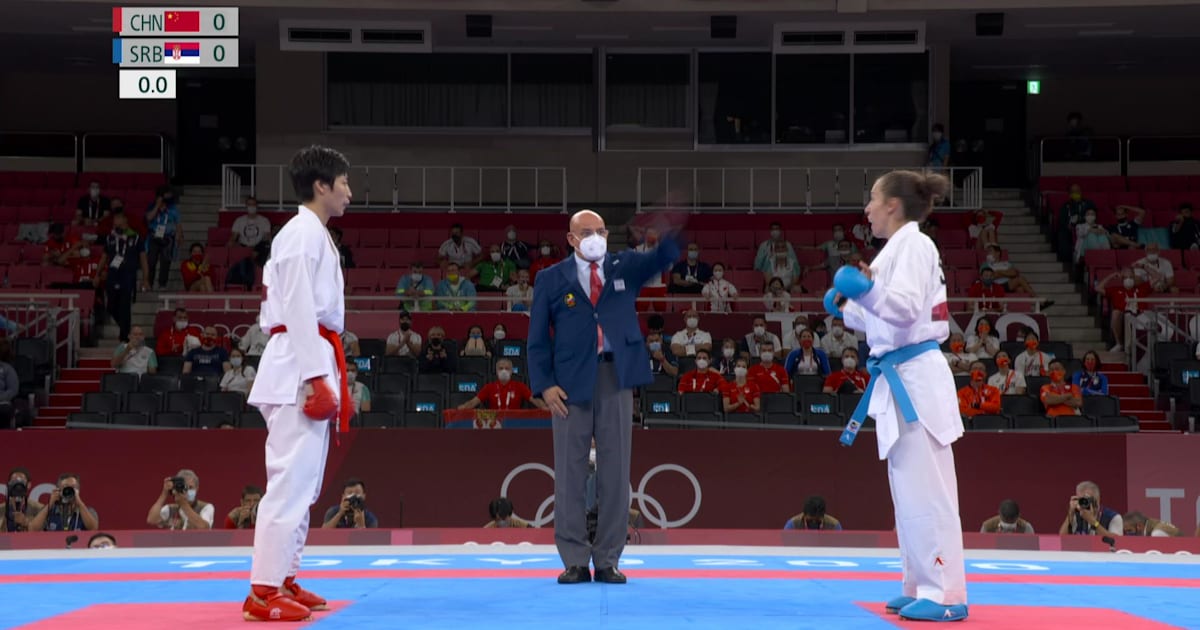 Medal Moment | Tokyo 2020: Karate Kumite 61kg - J Prekovic (SRB)
