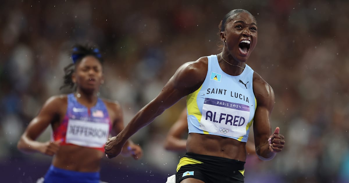 Athletics highlights: Julien Alfred, Ryan Crouser, Thea Lafond shine at ...