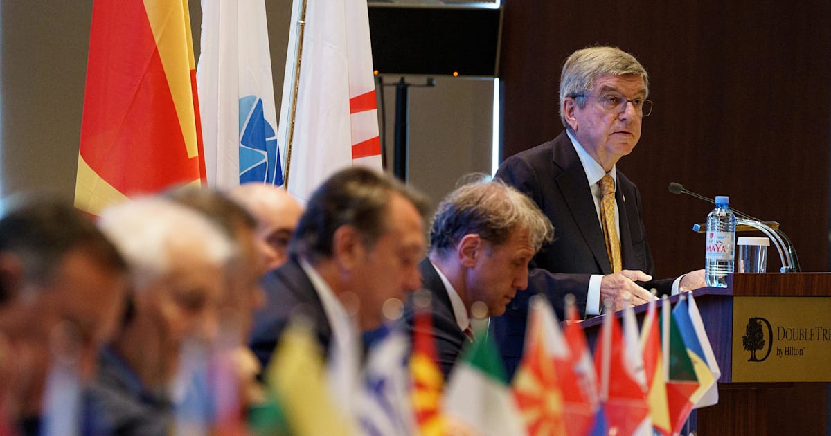 IOC President Bach attends EOC General Assembly and visits NOCs of ...