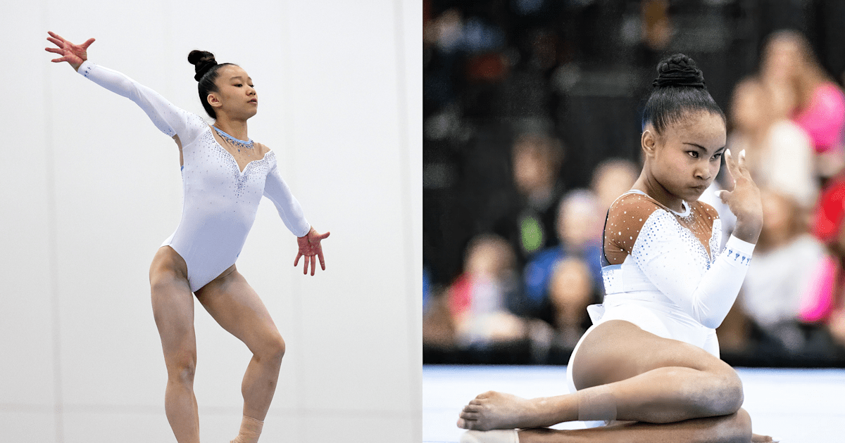 Jayla Hang and Simone Rose: U.S. up-and-coming gymnastics duo on supporting each other, LA2028 ...