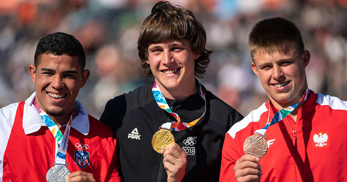Connor Bell eats well, wins discus gold and keeps hair - Olympic News