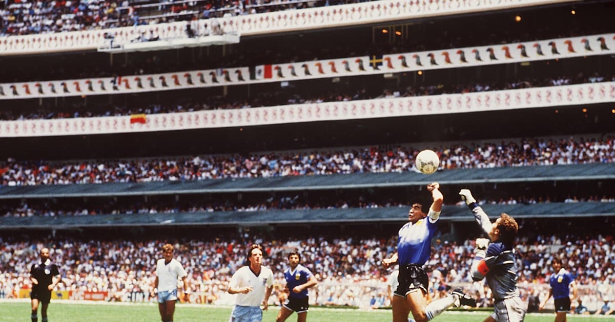 FIFA World Cup 2026: England look to banish Maradona's 'Hand of God ...