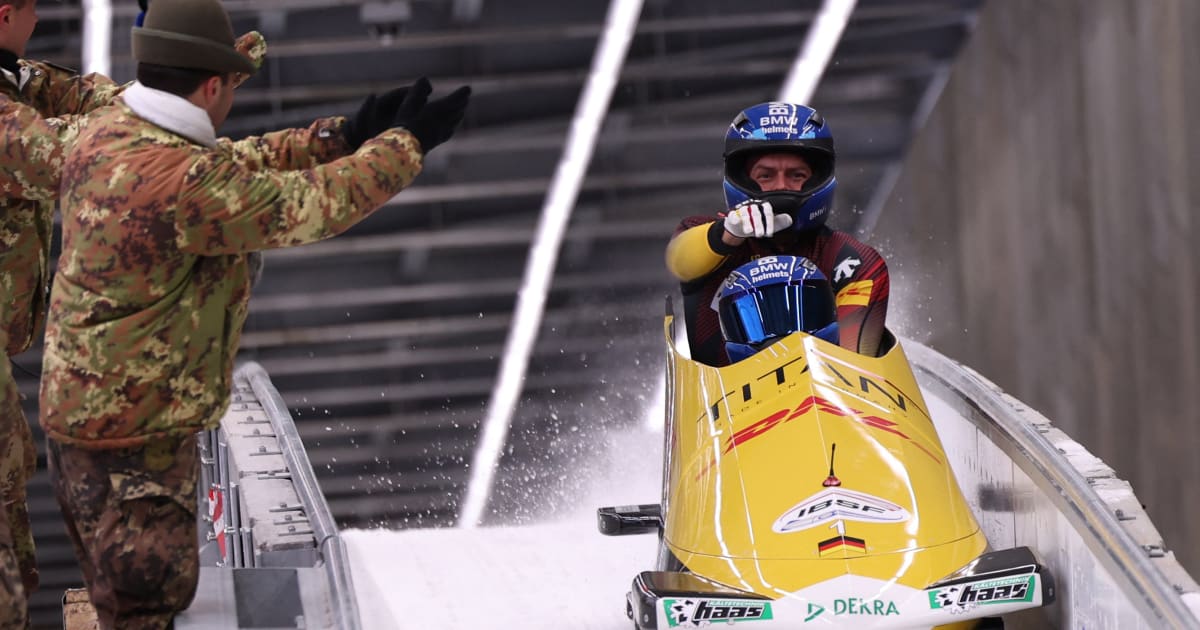 IBSF Bobsleigh World Cup 2025–26: Johannes Lochner/Georg Fleischhauer ...