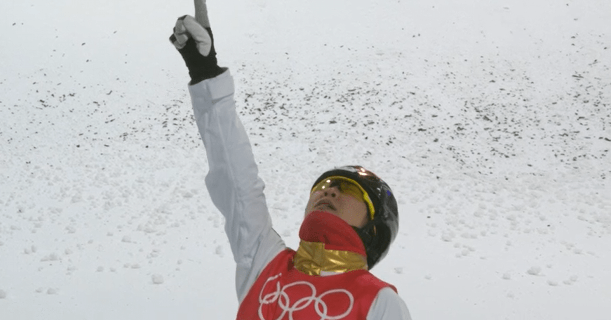 Moments Beijing 2022 Gold Medal Freestyle Skiing Xu M