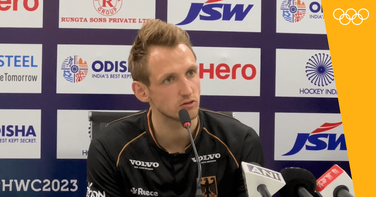 Germany’s Niklas Wellen on their performance against Australia in ...