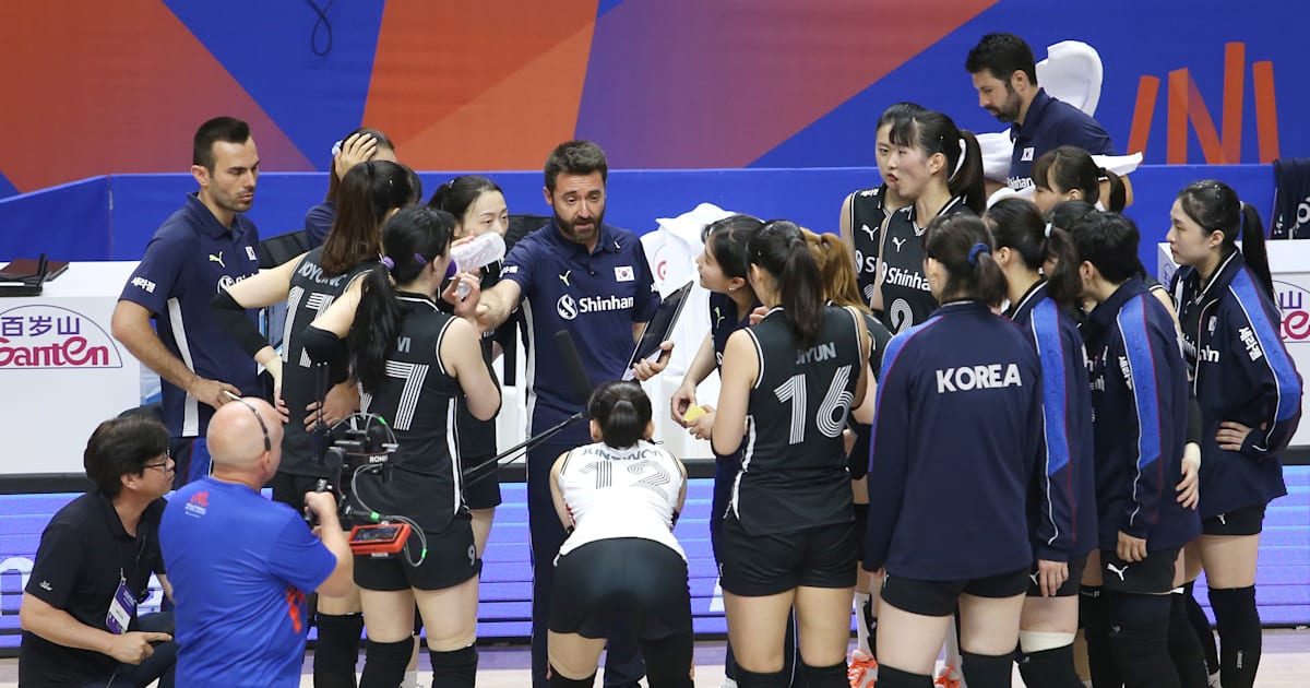 여자 배구 2023 VNL: 대한민국 0-3 폴란드