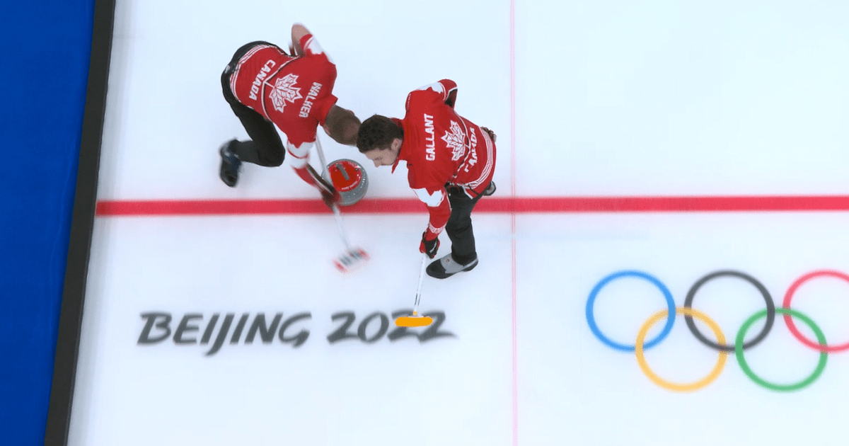 Moments | Beijing 2022 - Bronze Medal - Curling - Canada scores 2 in ...