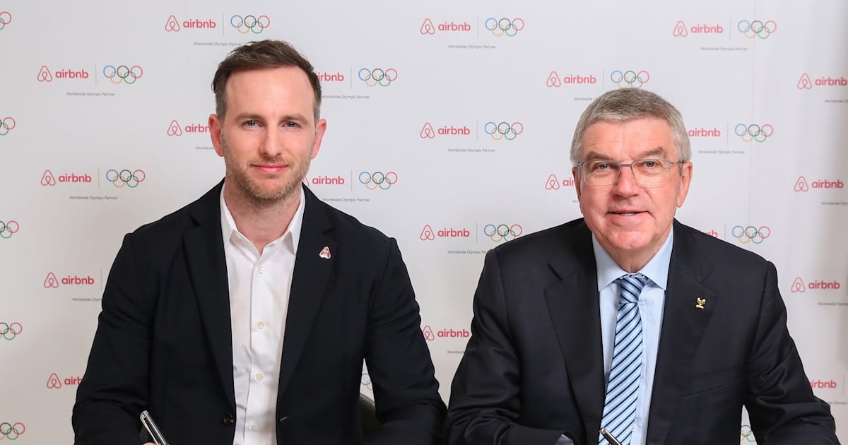 Athletes to benefit as IOC and Airbnb team up