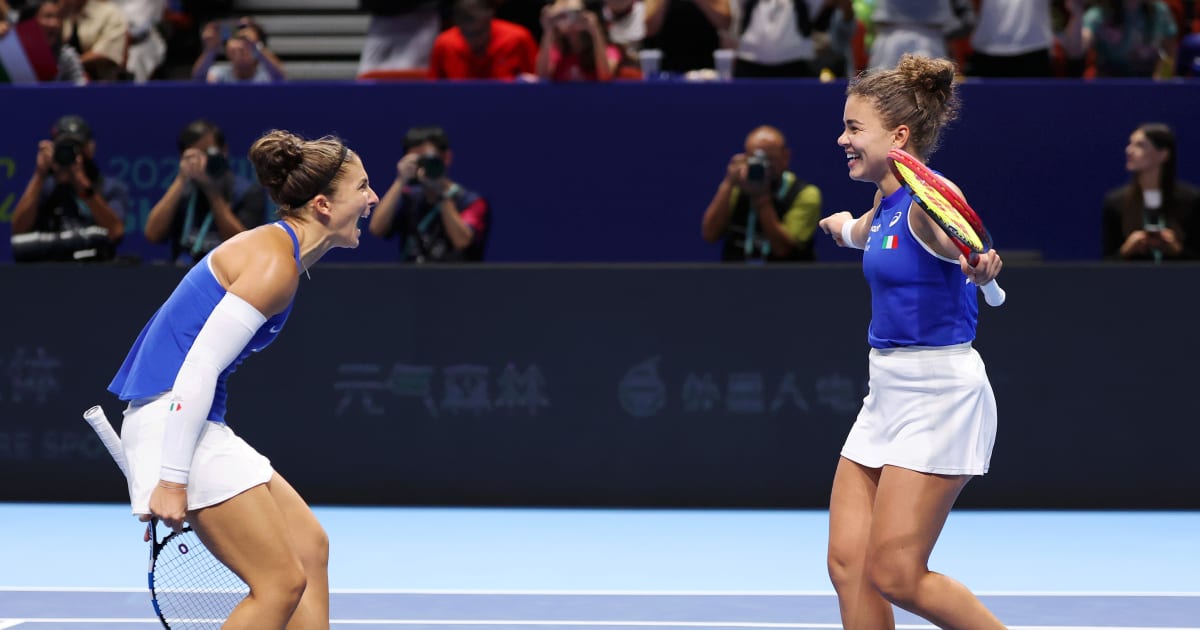 Paolini Errani oggi: quando gioca il doppio alle WTA Finals contro ...