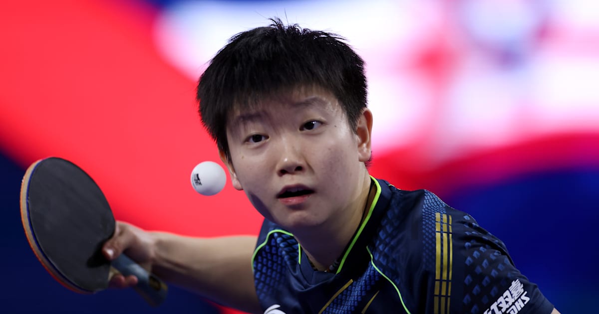 Sun Yingsha: "A great athlete needs a healthy mindset"