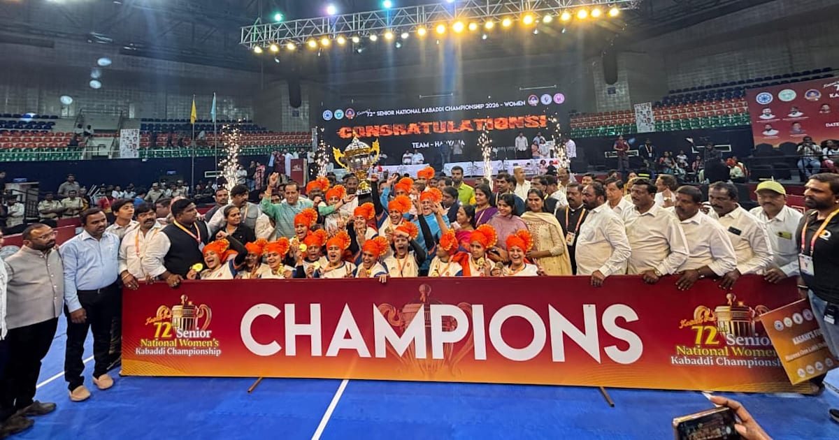 Women’s Senior National Kabaddi Championship 2026: Haryana wins title ...