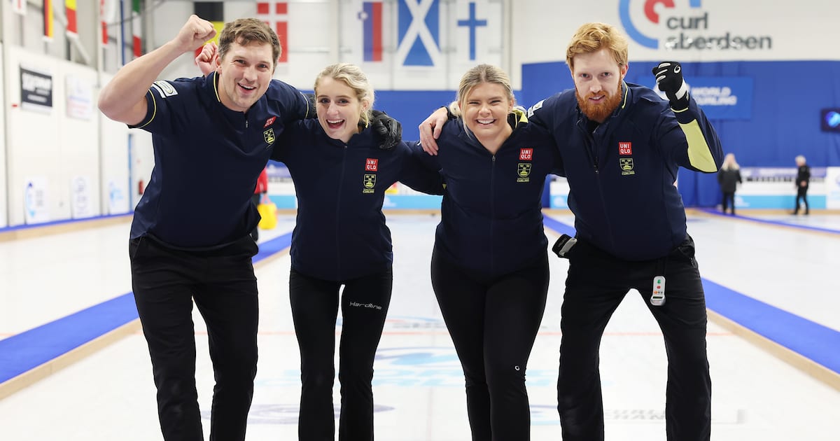 Suécia é bicampeã no Mundial Misto de Curling 2024
