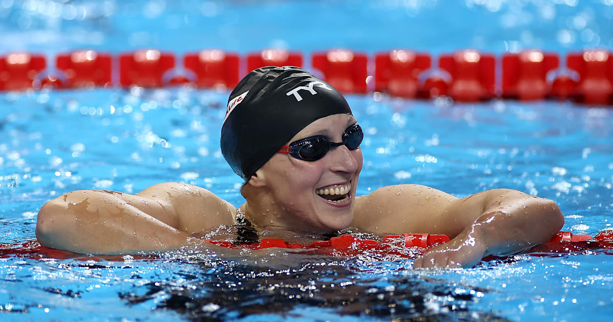 Katie Ledecky swims second-fastest 1500m freestyle in history at Pro ...