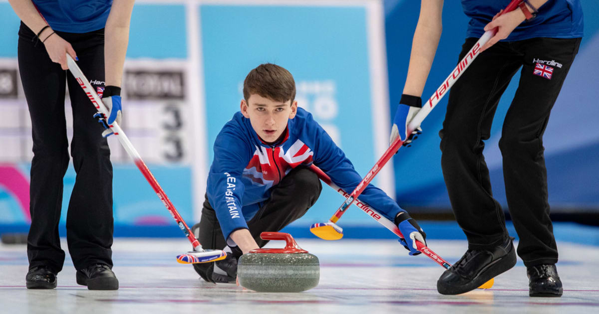 Curling Round Robin GBR-NZL Live | Youth Olympic Games 2020