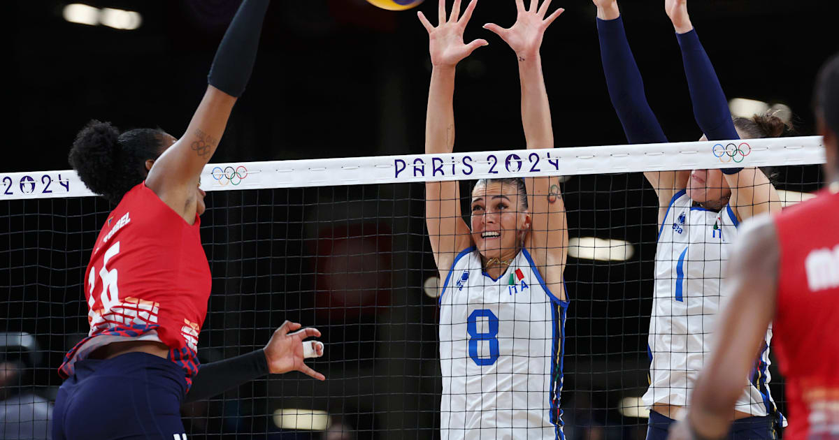 Women's Preliminary Round ITA-DOM | Volleyball | Olympic Games Paris 2024