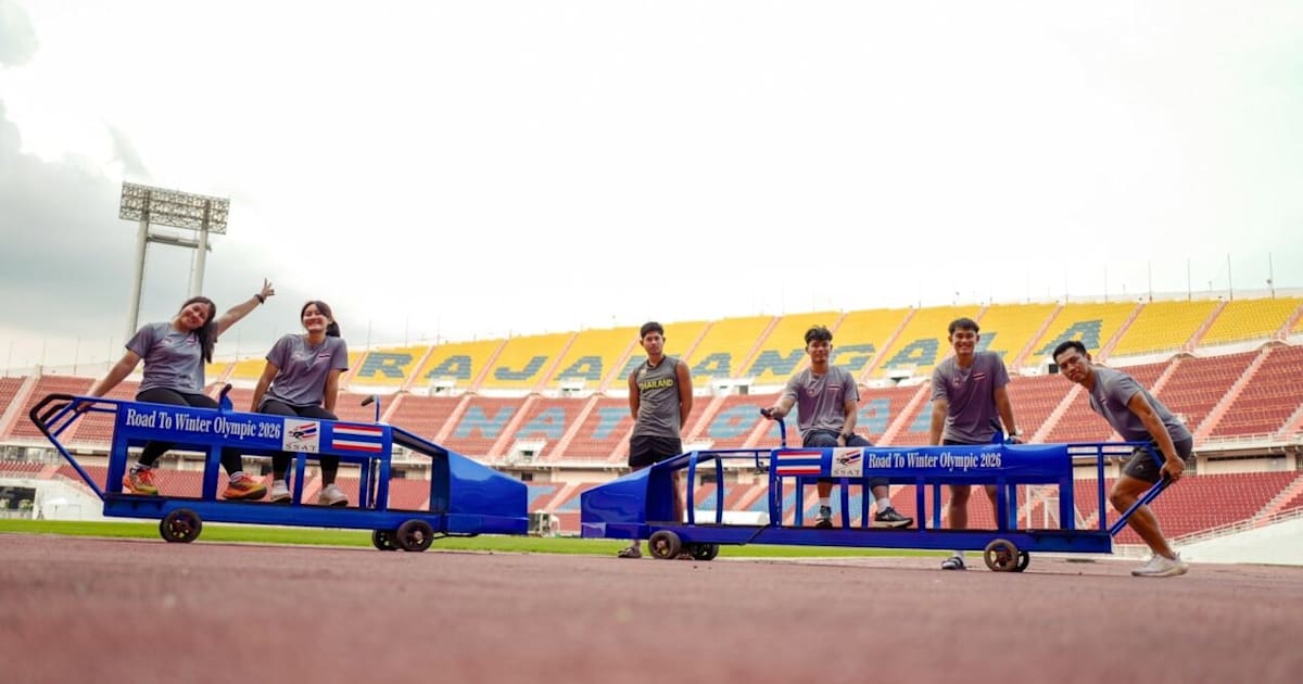 Thailand embraces the icy thrill of bobsleigh - “We're gonna be the ...