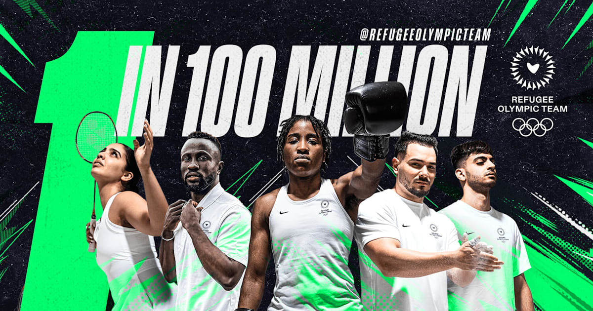 IOC launches “1 in 100 Million” to celebrate the hope and inspiration of the Refugee Olympic ...