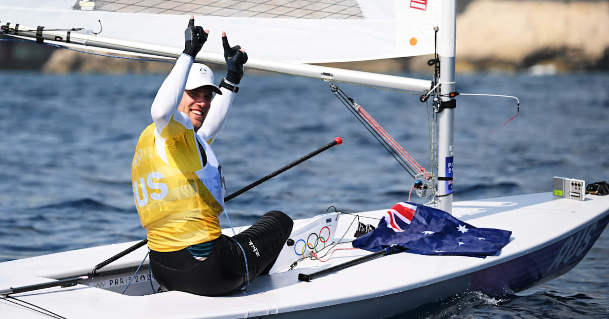 Paris 2024 sailing: All results, as Australia's Matt Wearn claims ...
