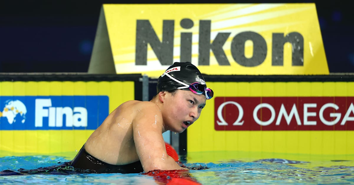 Maggie Mac Neil wins 100m butterfly at Canadian swimming trials