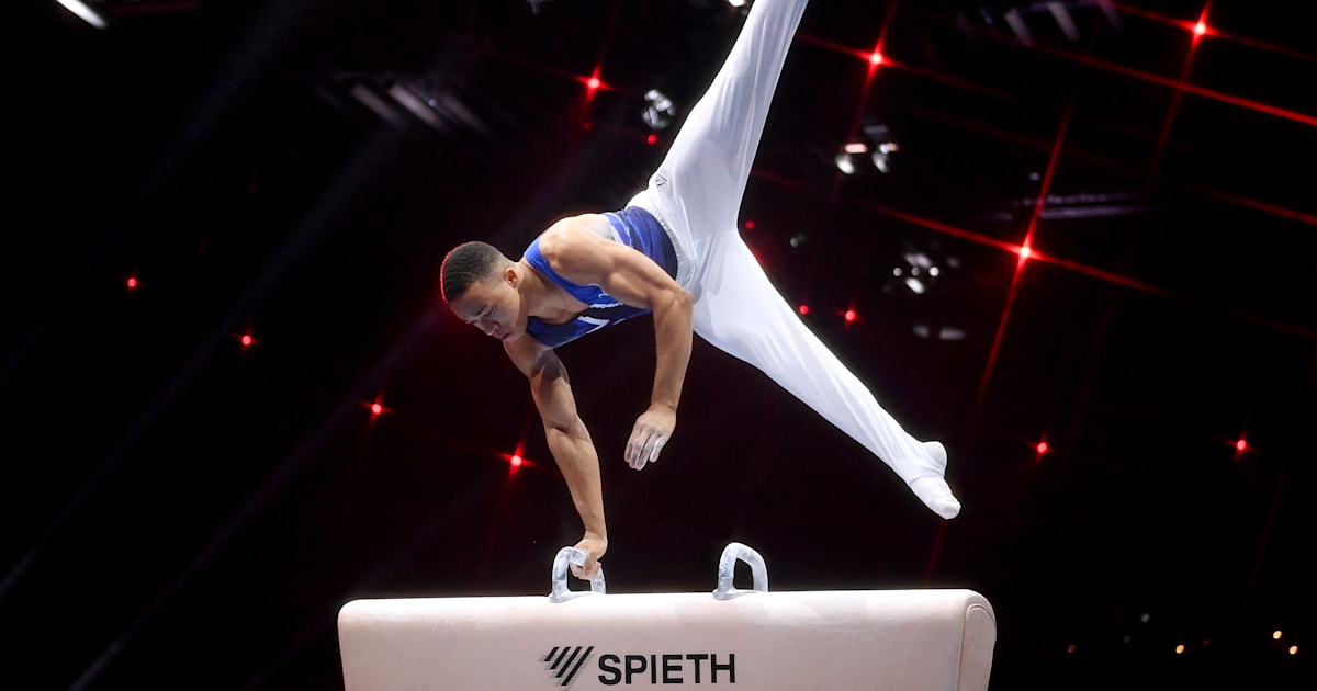 Gymnast Joe Fraser: "I make mistakes, I cry, I go through it"