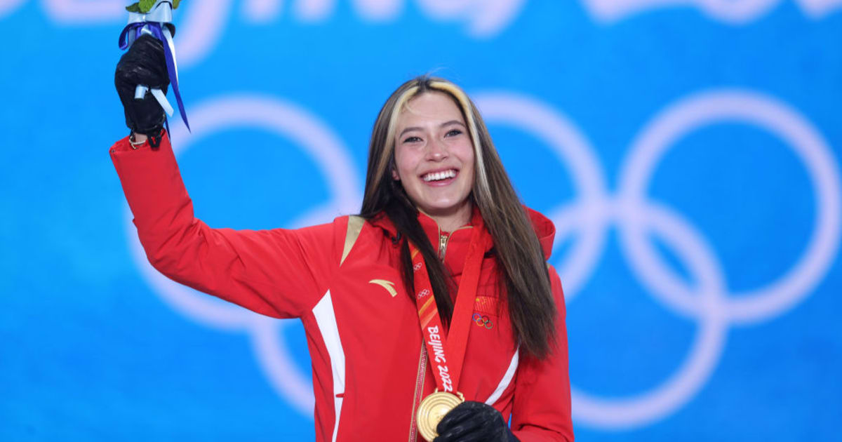 Ailing (Eileen) Gu is writing a book: From Olympic shredder to best ...