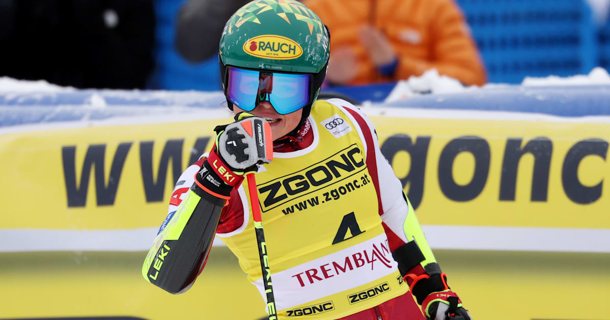Julia Scheib s’impose et Brignone 6e pour son retour au slalom géant ...
