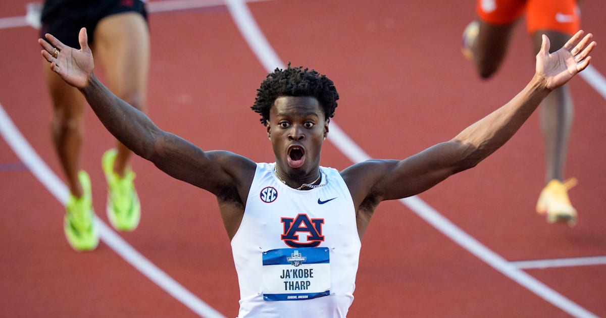 Athletics: Ja’Kobe Tharp sets blistering new 110m hurdles world record ...
