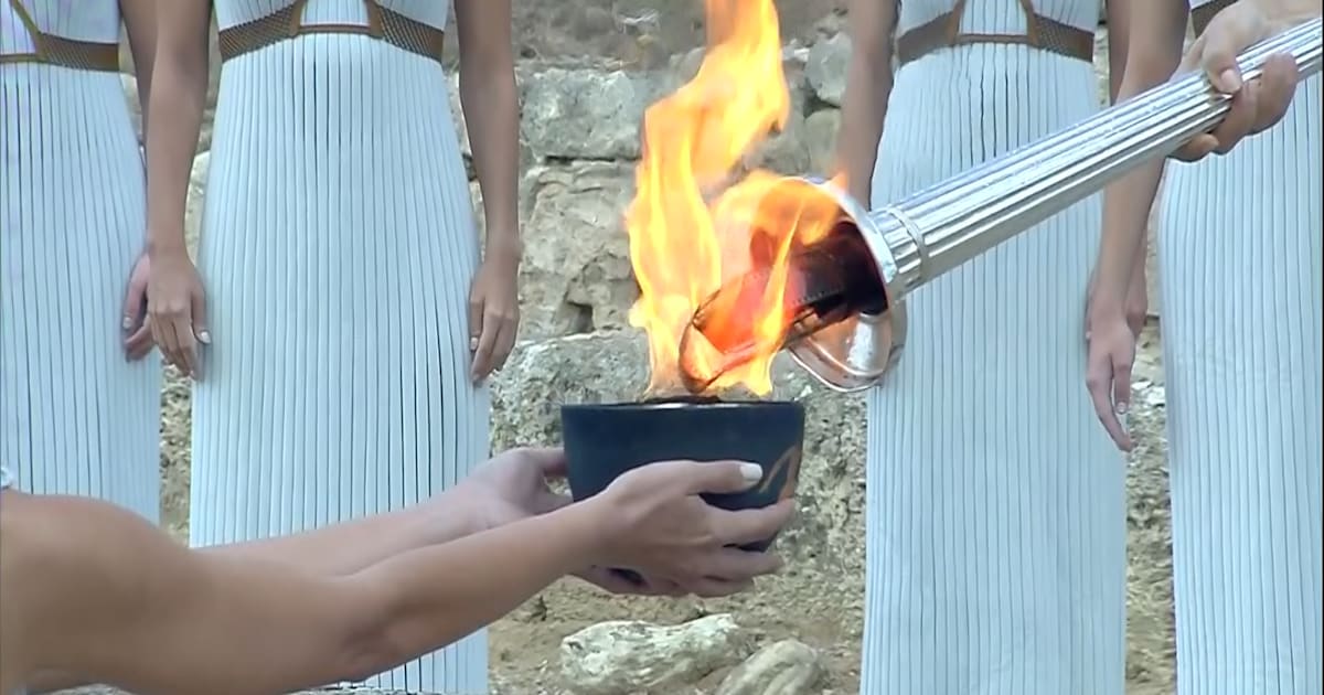 The History of the Olympic Flame | 90 Seconds Of The Olympics